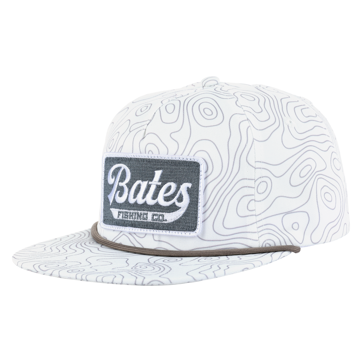 BATES WHITE TOPO ROPE HAT – Bates Fishing Co.