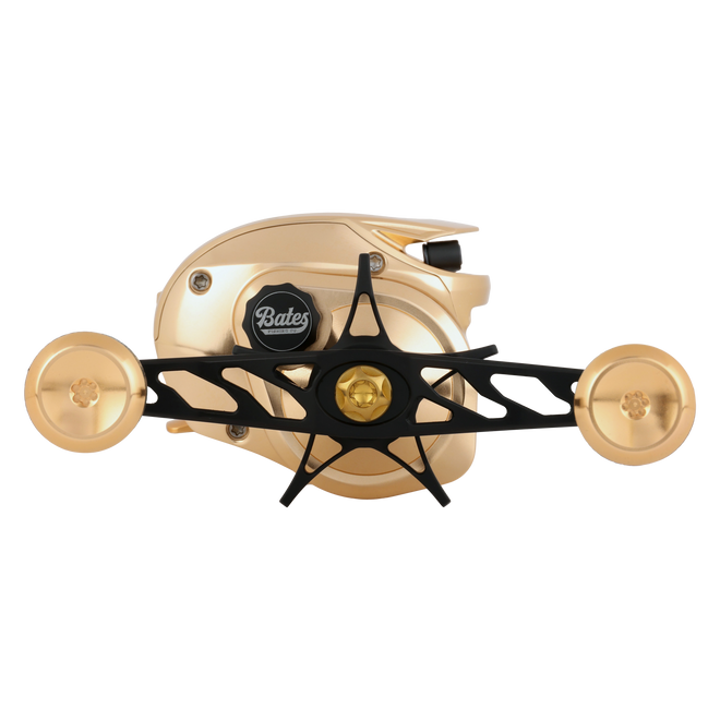 Bates Fishing Co. The original CNC low profile baitcast reel