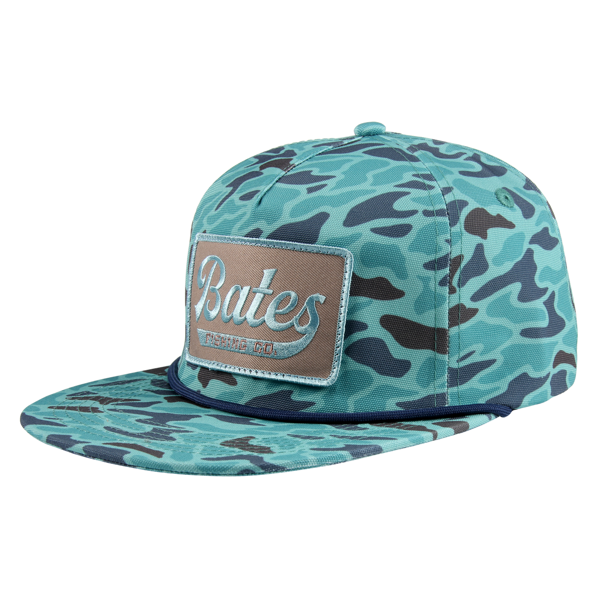 Bates "You can't sea me" Camo Rope Hat – Bates Fishing Co.
